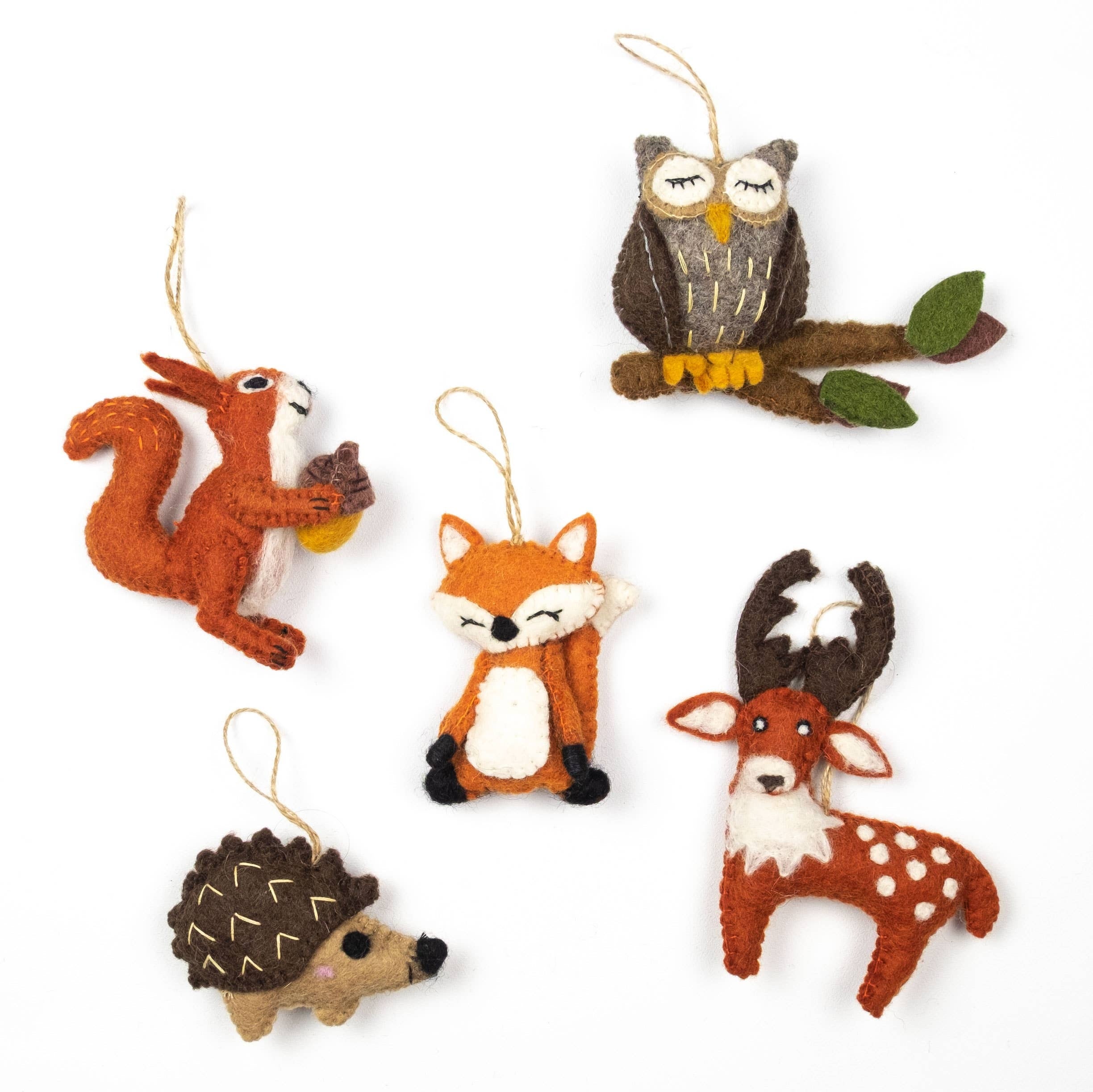 Forest Animal - Felt Ornament | Roots and Shoots Nursery 1108 Wappoo Rd ...